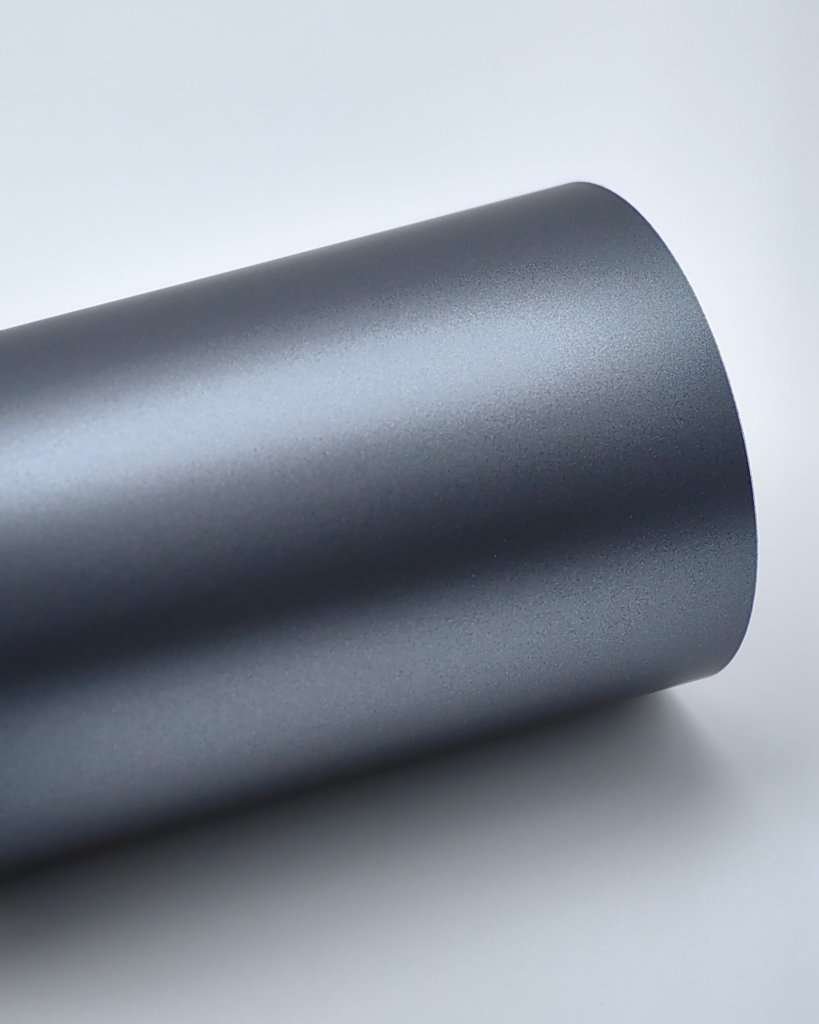 Super matte Gray Blue (PET297) Vinyl Film - WIITECH FILM